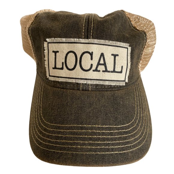 Headmost | Accessories | Vintage Womens Trucker Mesh Ball Cap Distress ...